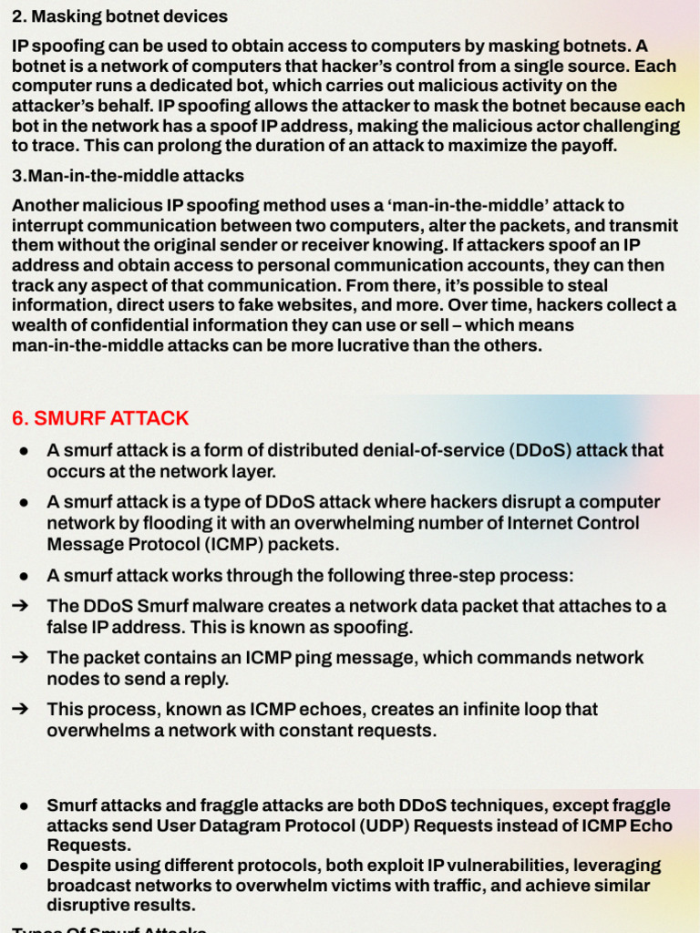 Ethical Hacking - UNIT 3-4 | PDF | Computer Network | Denial Of Service Attack