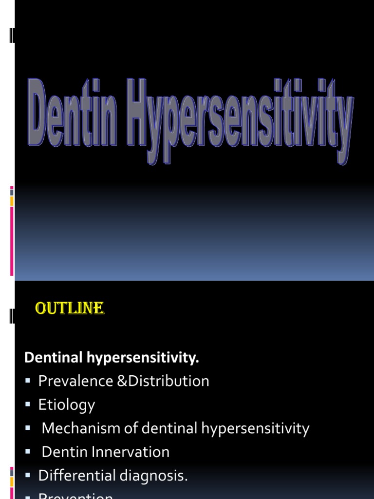Dentin Hypersensitivity: Causes and Management | PDF | Dentin | Human Tooth