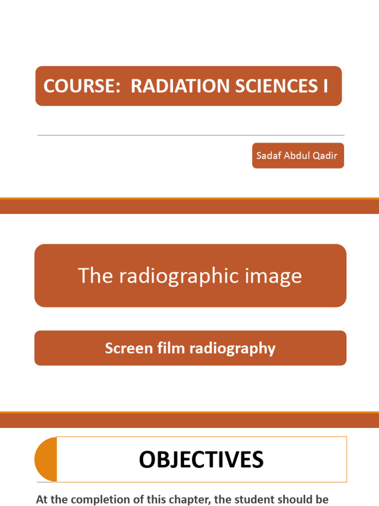 Understanding Radiographic Film Basics | PDF | Radiography | Applied ...