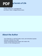 Life's Amazing Secrets - Gaur Gopal Das - 2019 | PDF