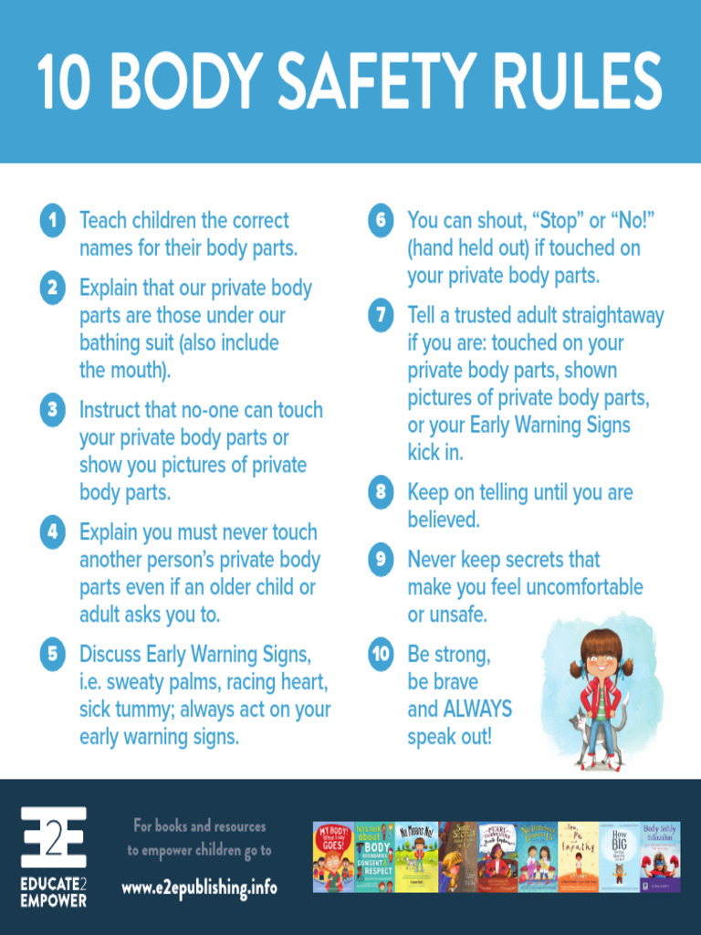 Body Safety Rules for Kids | PDF