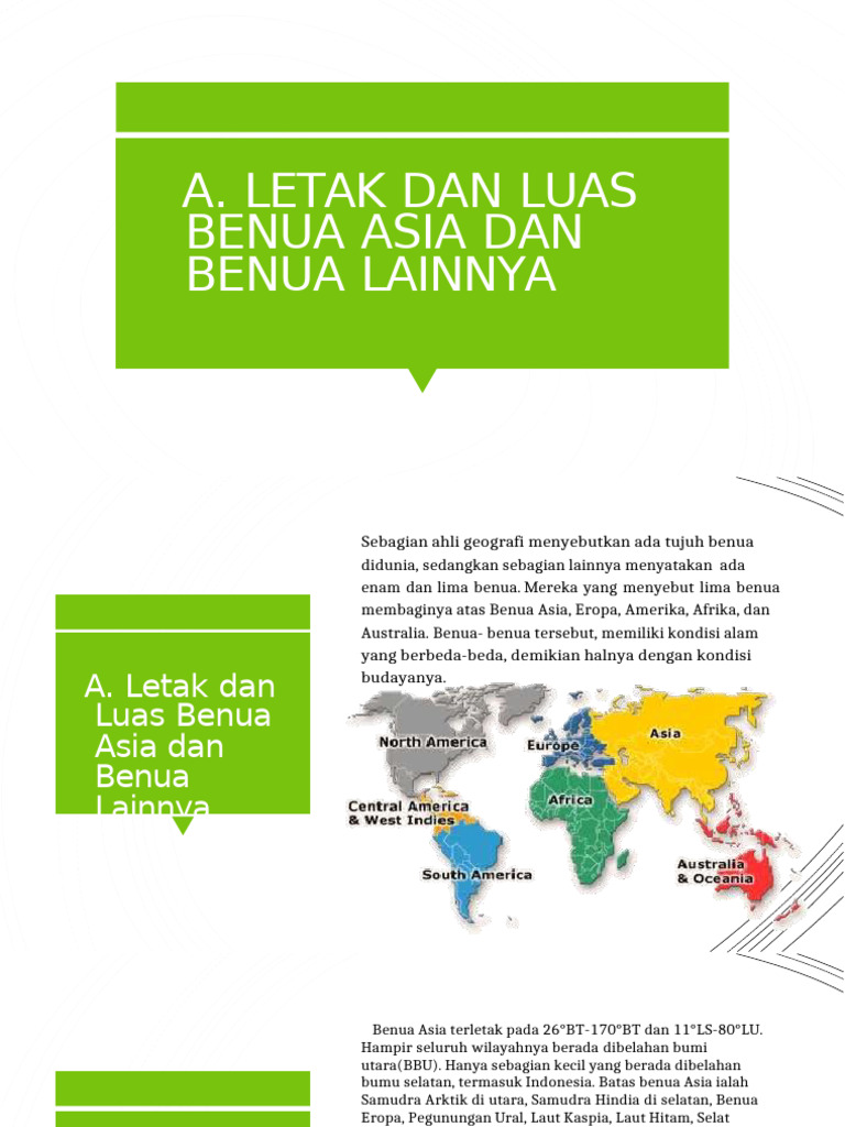 Letak Dan Luas Benua | PDF