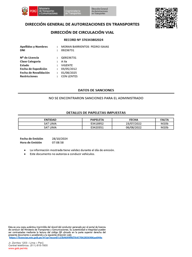 Record Conductor 376343802024 | PDF