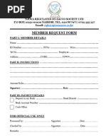 Refund Application Form for Members | PDF