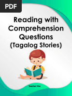 Tagalog Short Stories With Comprehension Questions | PDF