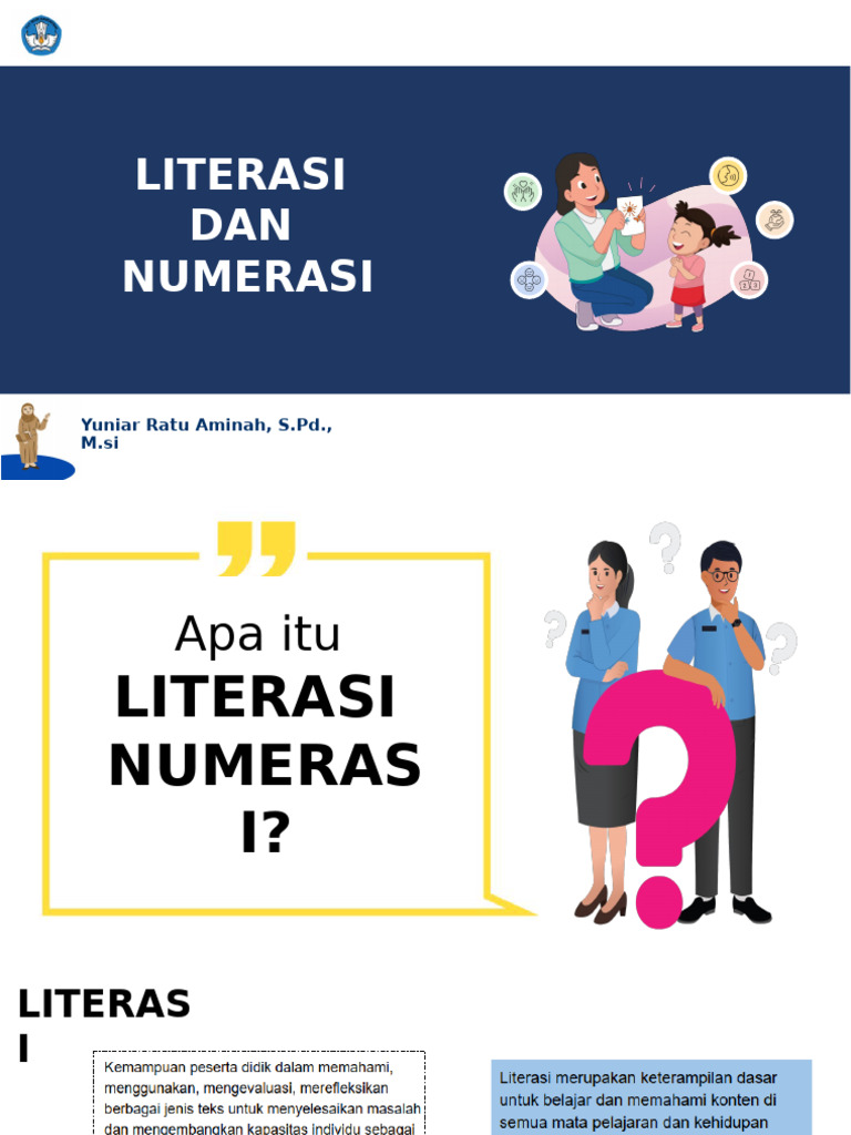 Peningkatan Literasi dan Numerasi Sekolah | PDF