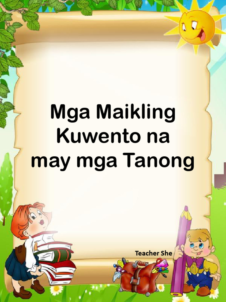Reading Tagalog Stories With Questions | PDF