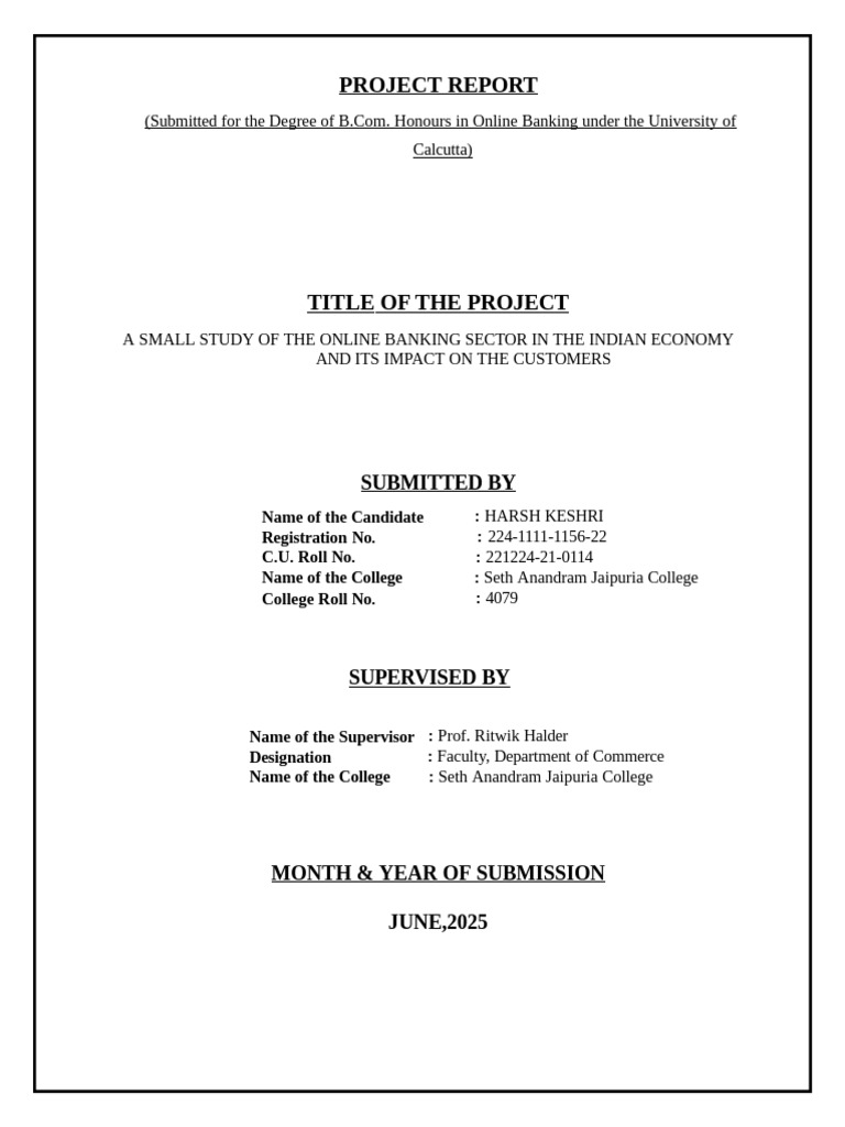 Harsh Project PDF | PDF | Computer Security | Security