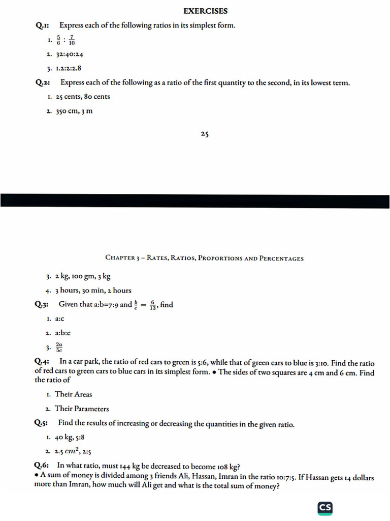Chapter 3 Solved Exercise | PDF