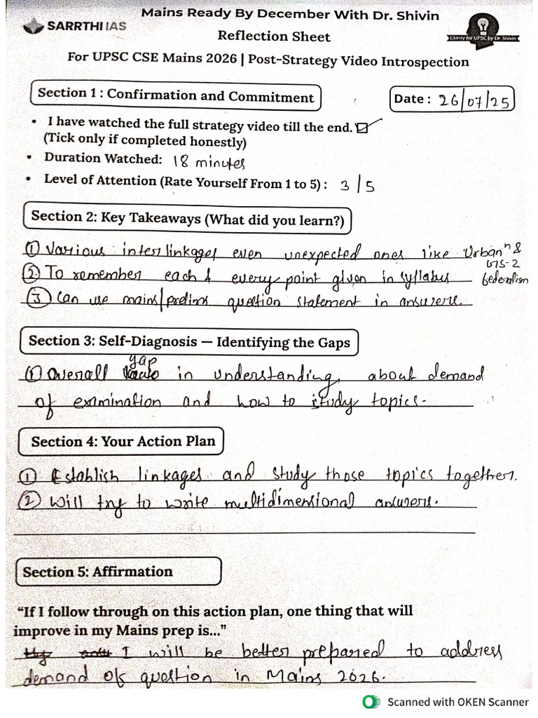 MRBD TASK 6 - Interlinkages in Syllabus | PDF
