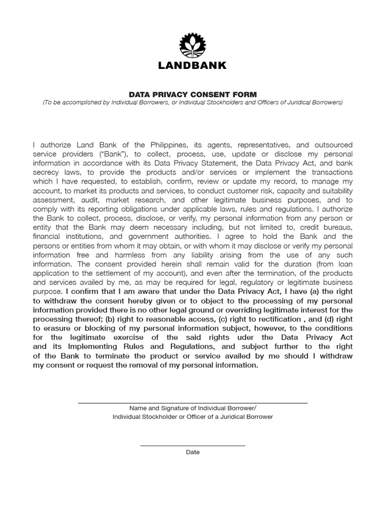 LANDBANK Credit Card Application Form | PDF | Credit Card | Payments