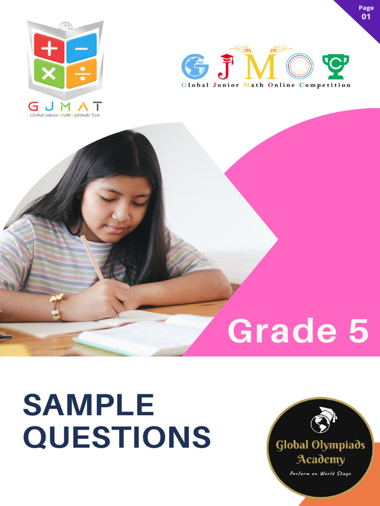 Grade 5 Math Problem Solving Test | PDF | Mathematics | Critical Thinking