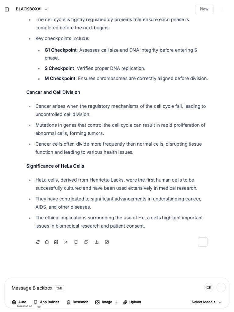 Sumarry of Cell Division | PDF