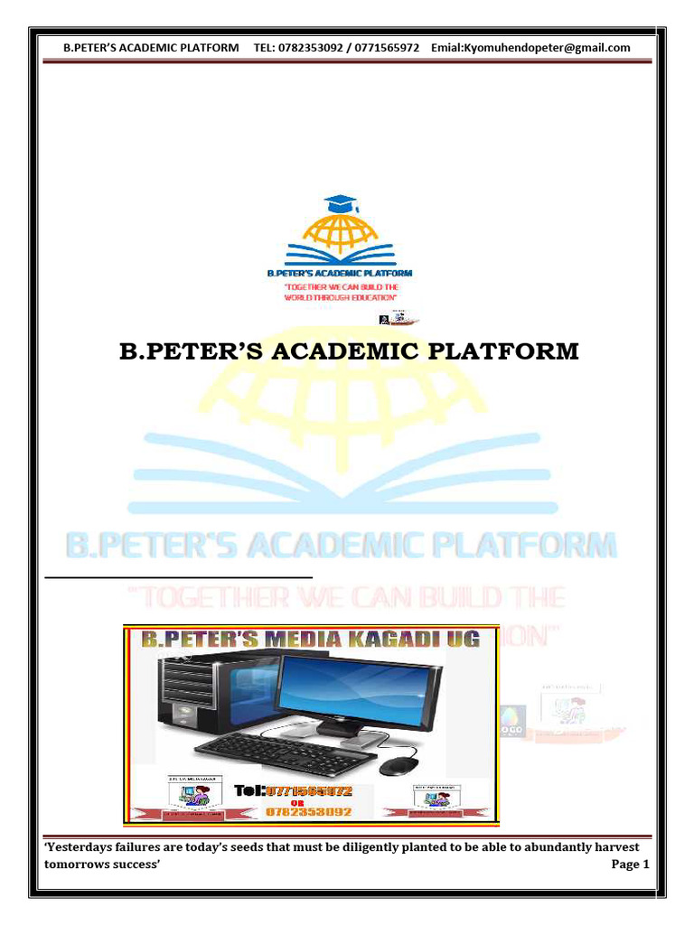 Acollection of Biology Scenarios From B.peters Academic Platform | PDF ...