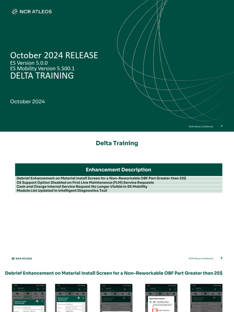 CE Delta Training - October Release 2024 | PDF | Computing