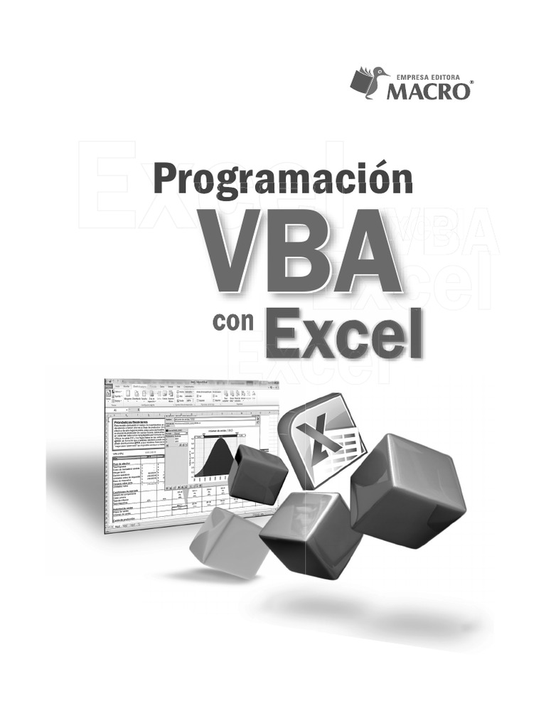 Programación VBA Con Excel | PDF | Visual Basic para Aplicaciones | Microsoft Excel