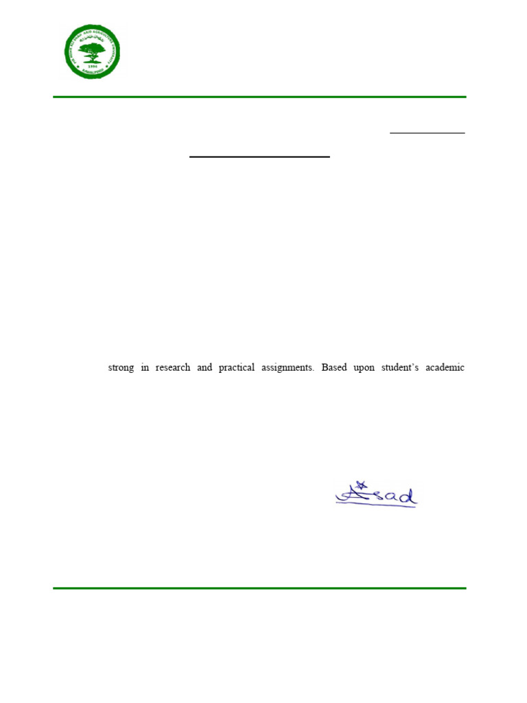 Reference Letter of Mr. Osama Bin Abid - 2025-July | PDF