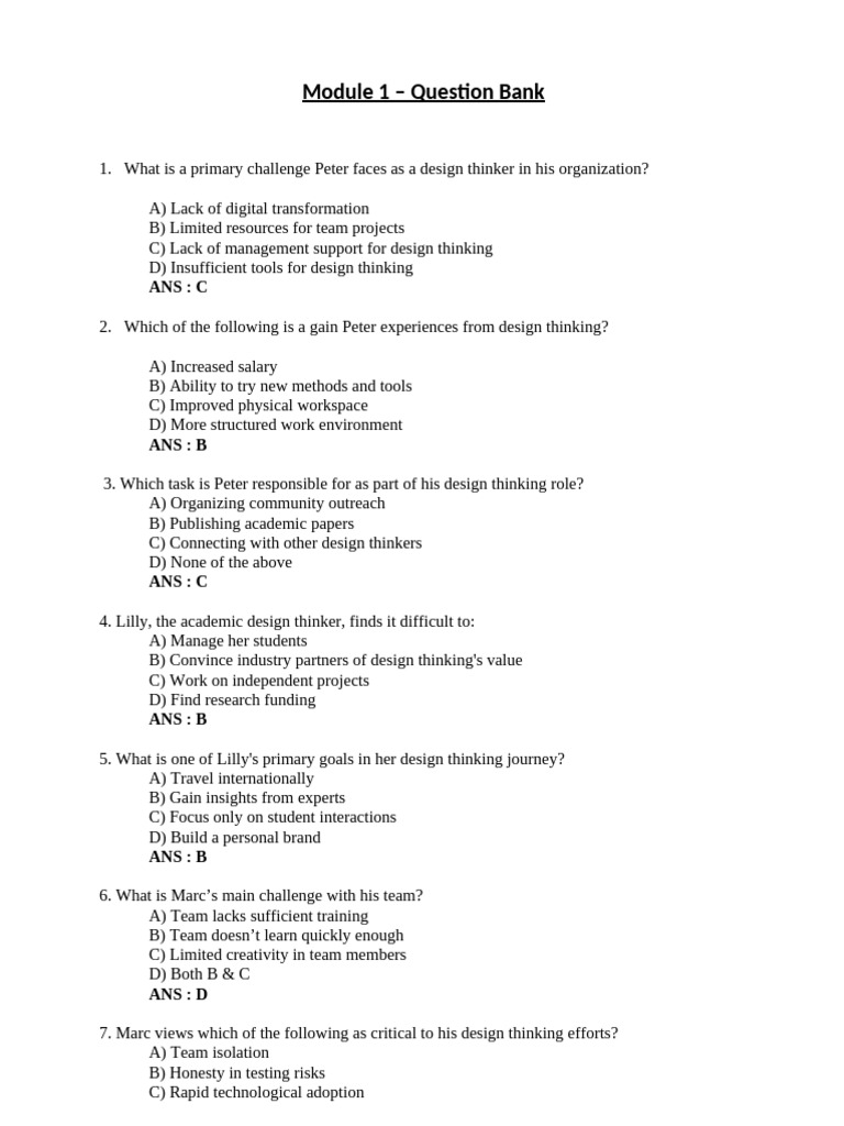 Design Thinking Challenges and Insights | PDF | Design Thinking | Empathy