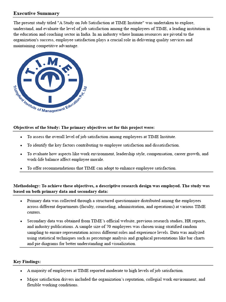 Document From Ayush Rawat | PDF | Job Satisfaction | Compensation And Benefits