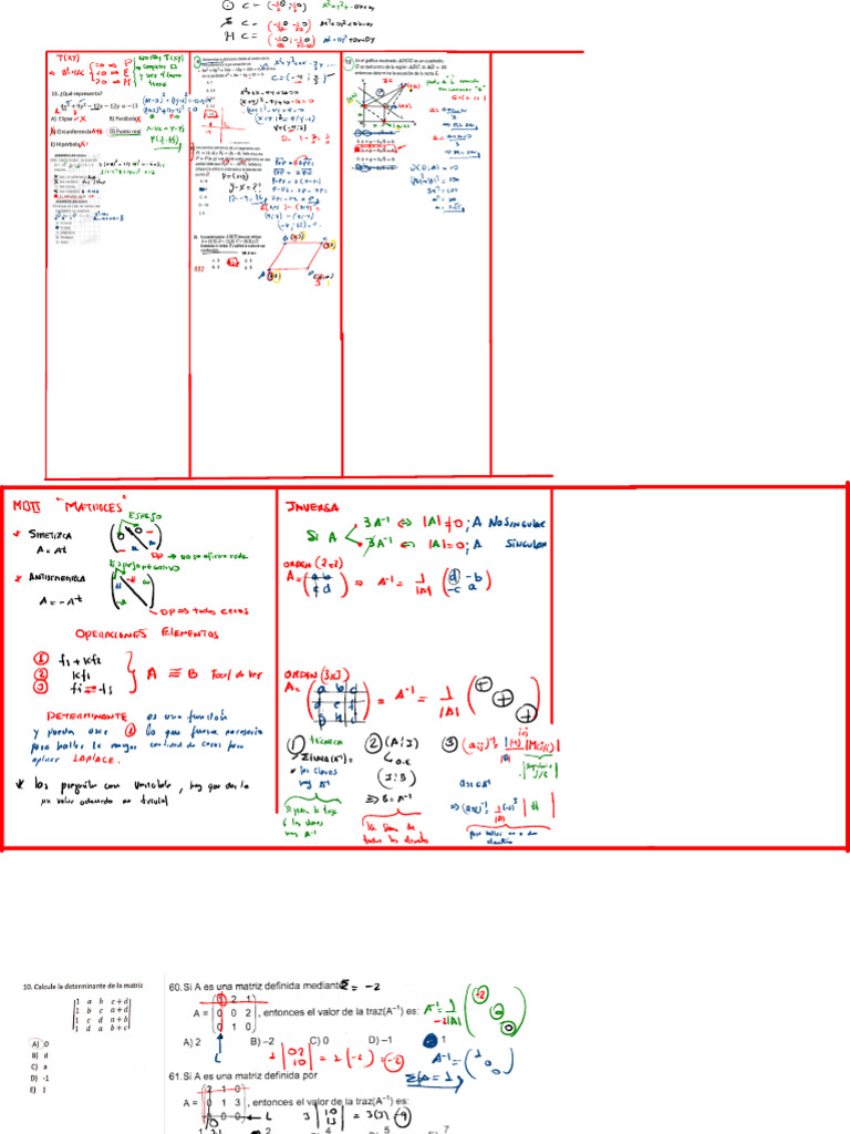 Clase 4 Repaso Matrices | PDF