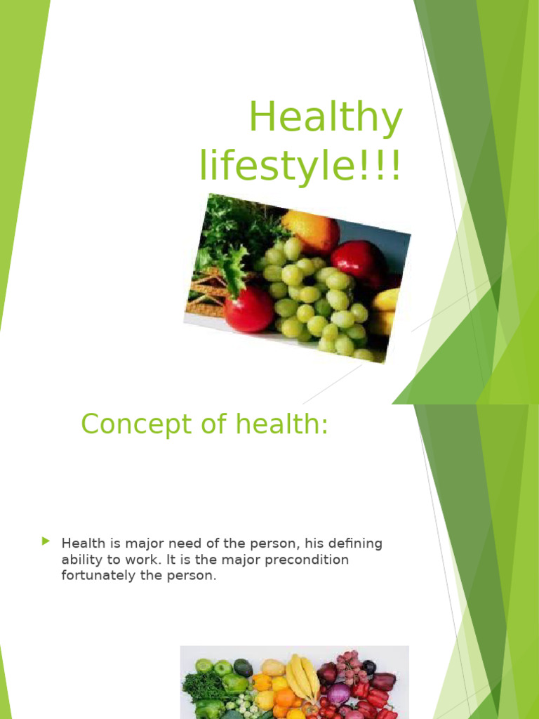 Healthy Lifestyle!!! | PDF