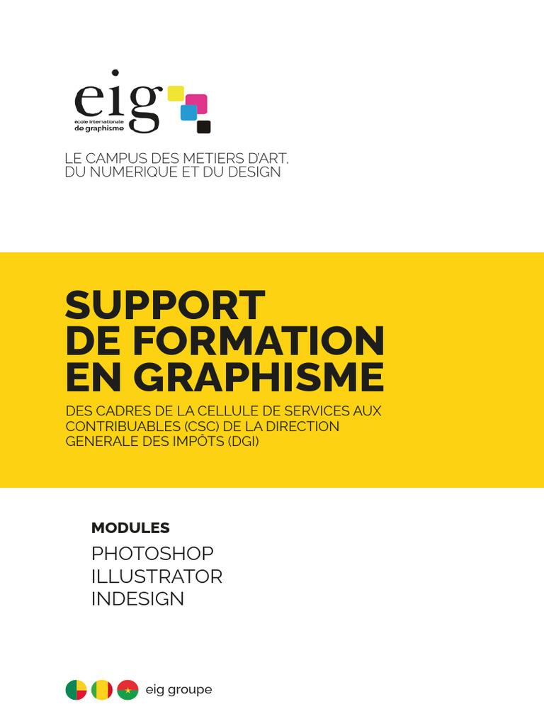 Support de Formation en Graphisme | PDF