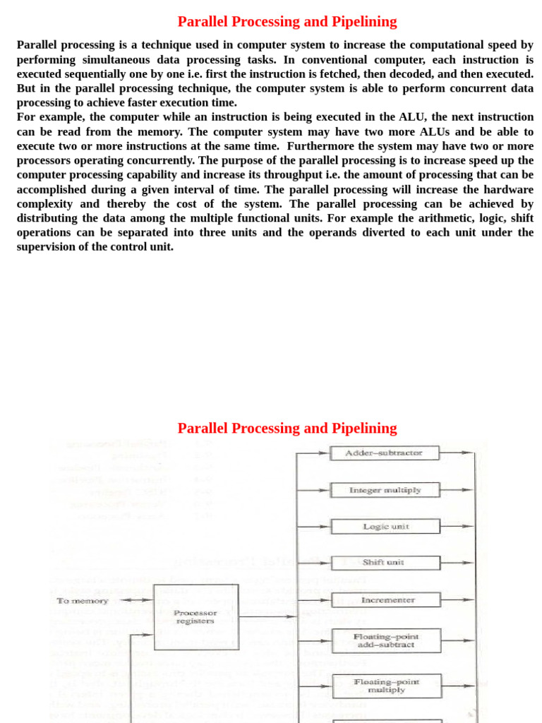 Pipe Lining | PDF | Parallel Computing | Central Processing Unit
