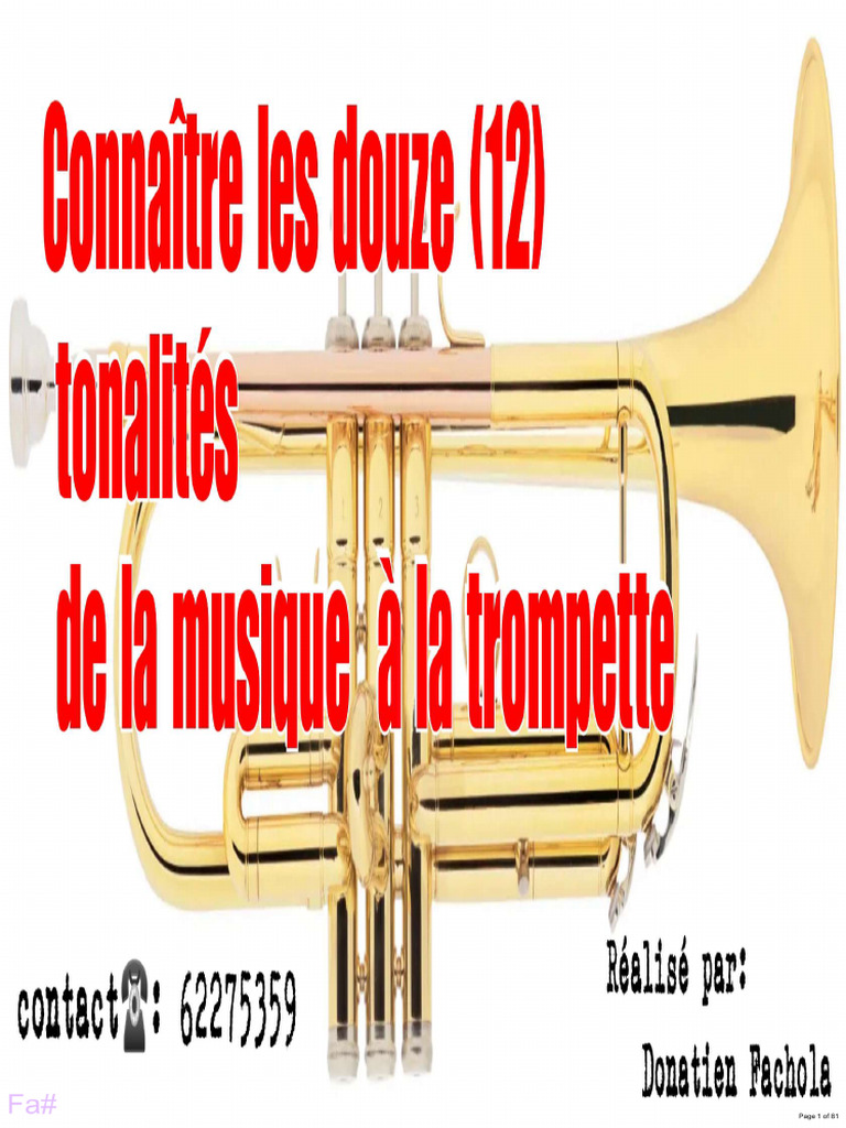 Tous Les Doigtés À La Trompette | PDF