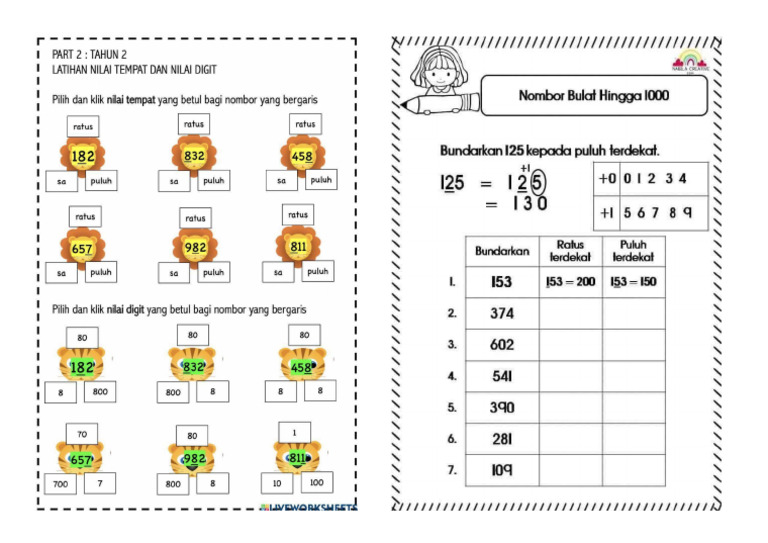 Nilai Tempat Nilai Digit | PDF
