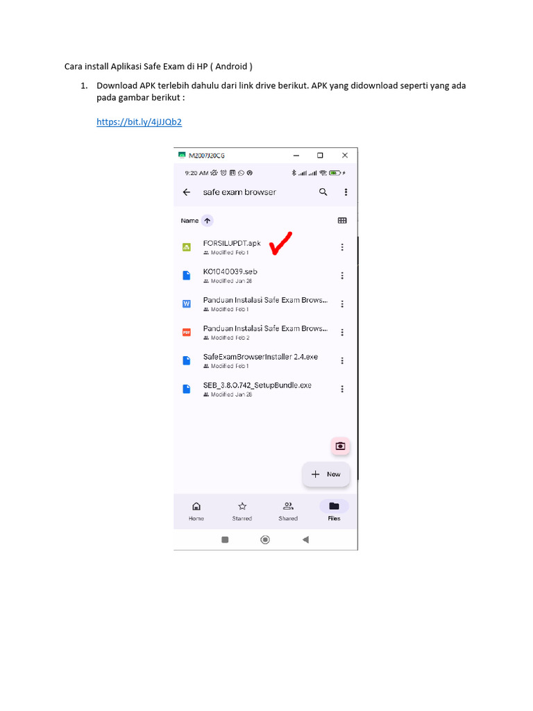 Instalasi Safe Exam Browser di Android | PDF