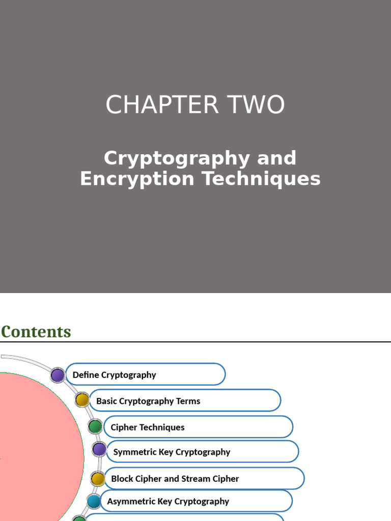 Chapter 2 - Basic Cryptography (Autosaved) | PDF | Key (Cryptography) | Cryptography