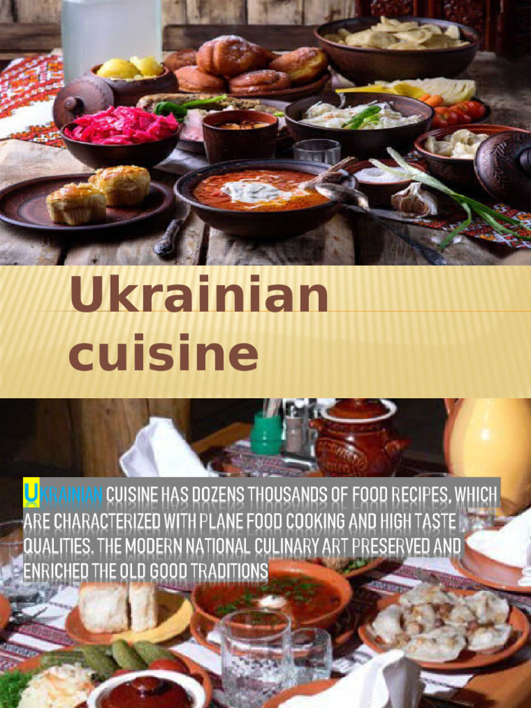 Ukrainian Cuisine | PDF