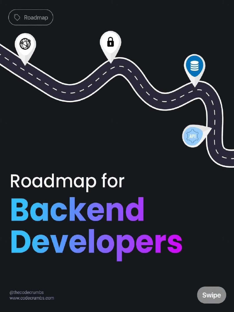 Backend Development Roadmap 2023 | PDF