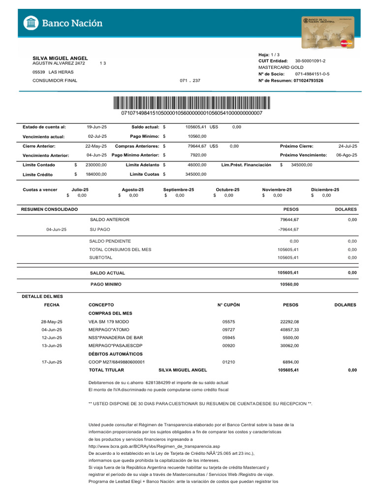 Resumen 20250619 | PDF | Bancos | Crédito