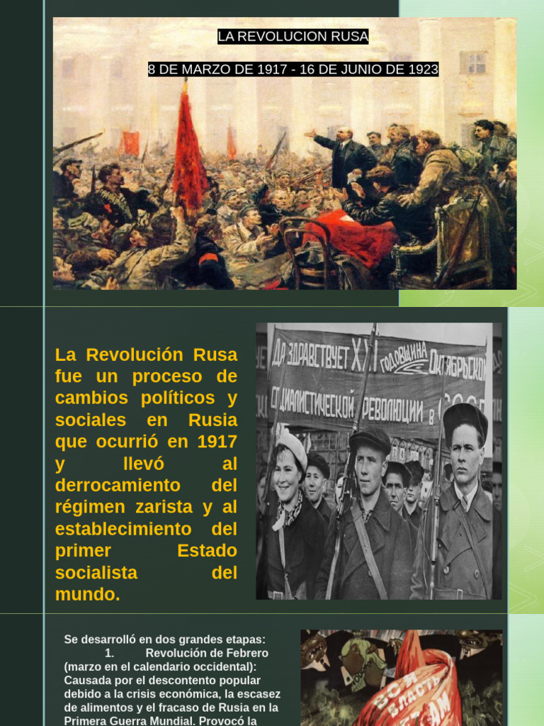 La Revolucion Rusa | PDF