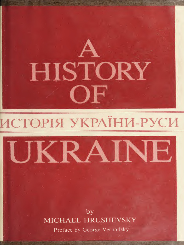 History of Ukraine by Hrushevsky | PDF | Ukraine