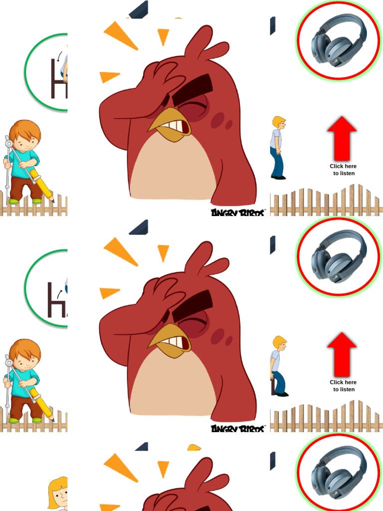 Look and Point For Kids Template | PDF