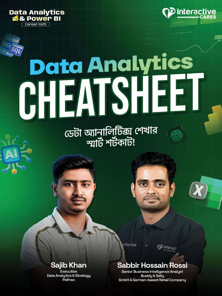 DA Cheat Sheet | PDF