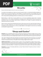 4-7-8 Breath Handout PDF | PDF | Breathing | Relaxation (Psychology)