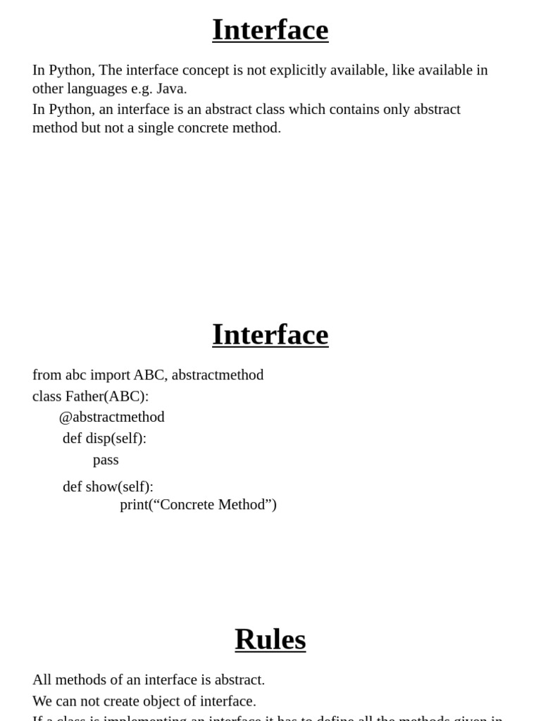 Interface | PDF
