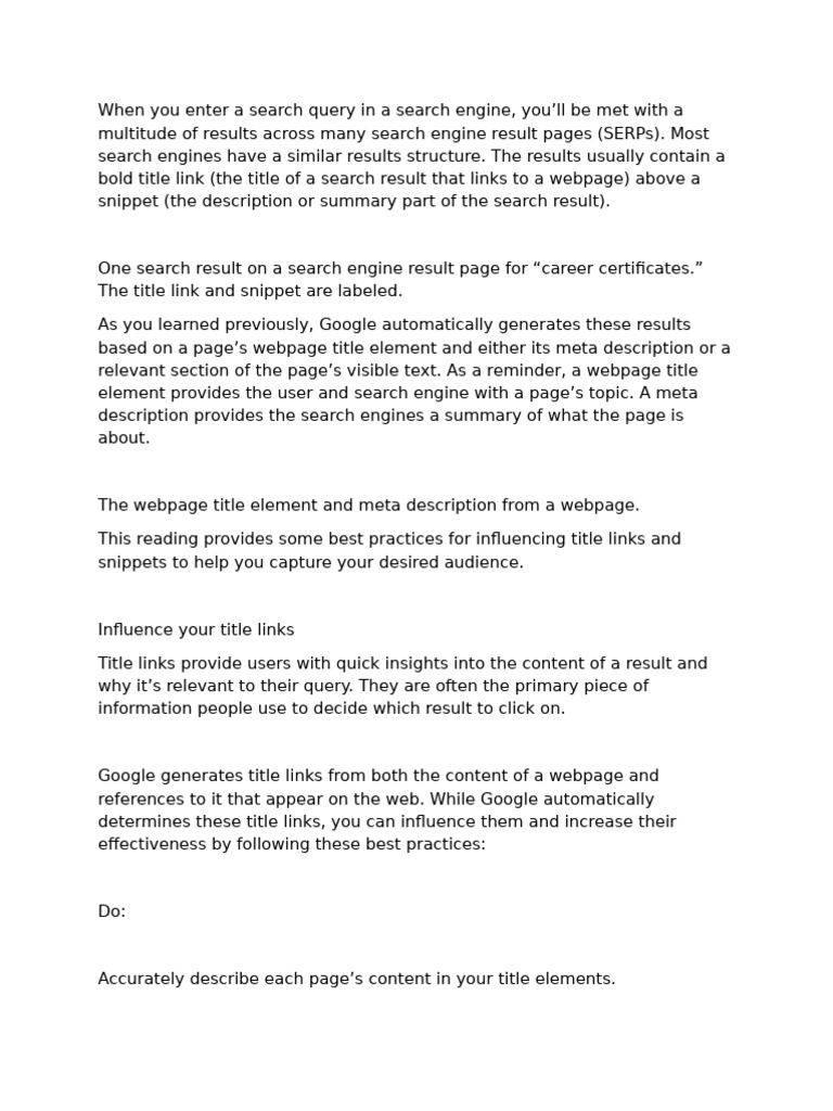 Search Engine Optimization | PDF | Advertising | World Wide Web