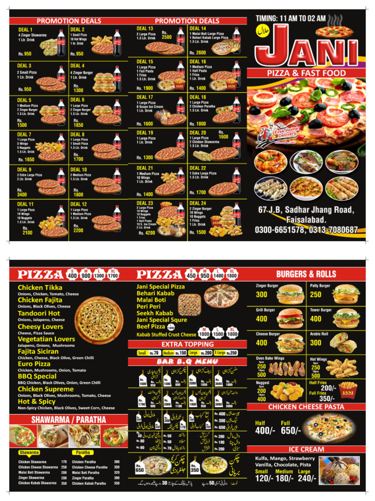 New Menu | PDF