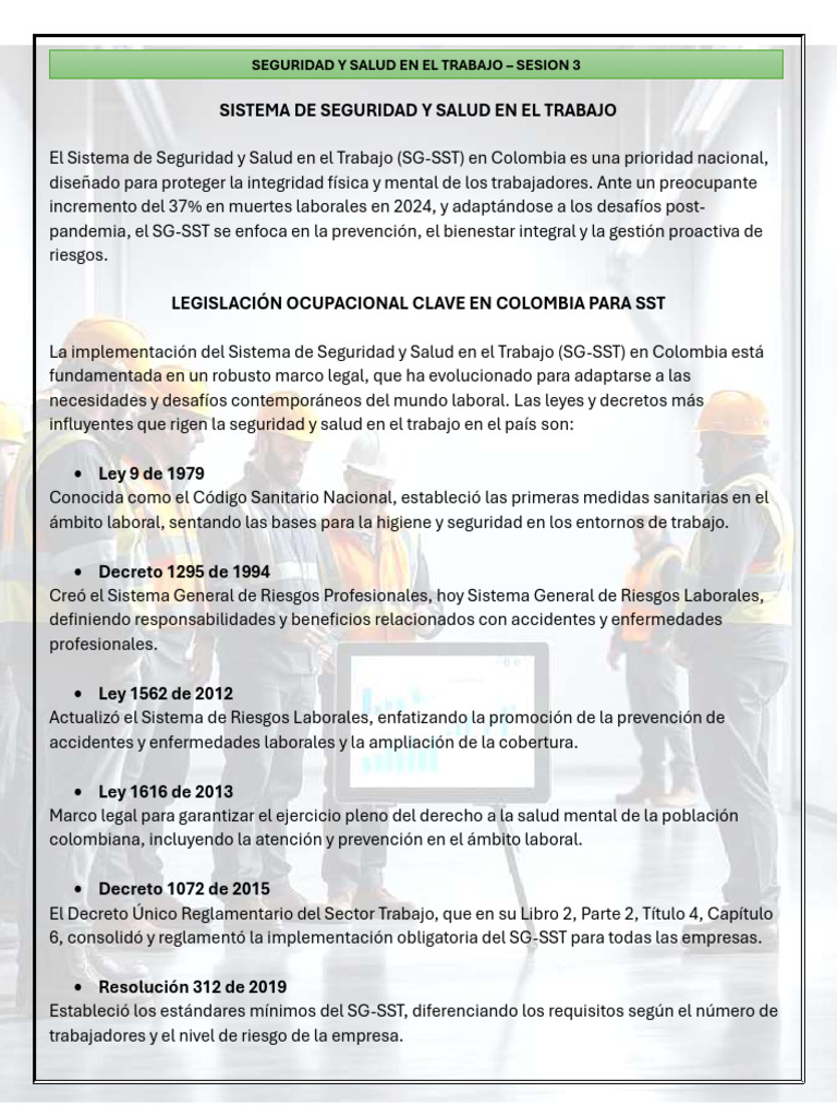 Sesion 3 | PDF | Seguridad y salud ocupacional | Valores