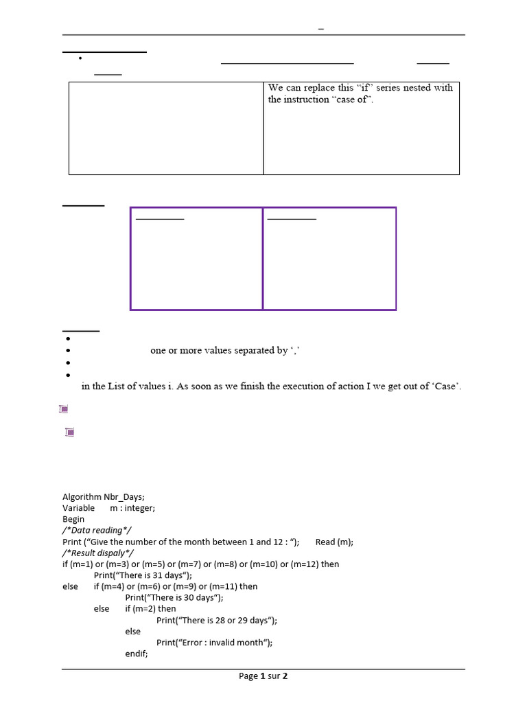 Selective Structures in Programming | PDF | Computer Programming ...