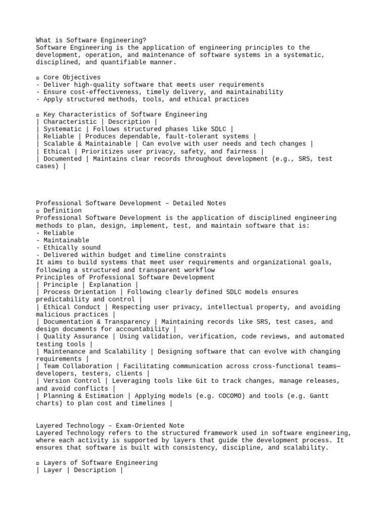 What Is Software Engineering | PDF | Software Development Process | Software Prototyping
