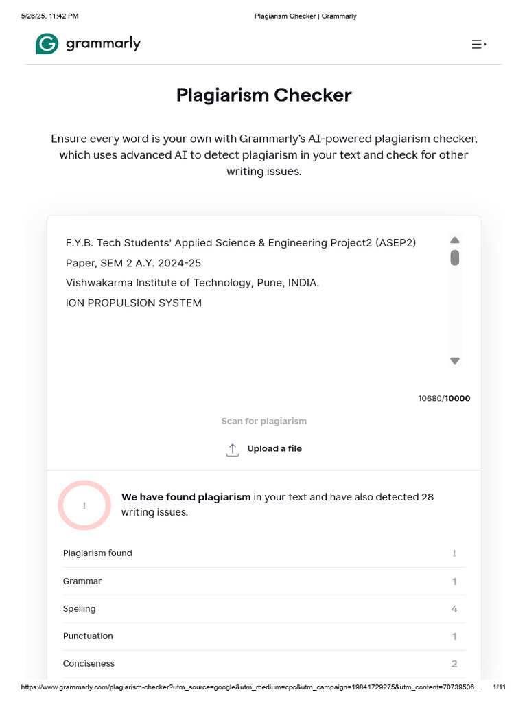 Plagiarism Report - ASEP-2 | PDF | Citation | Plagiarism