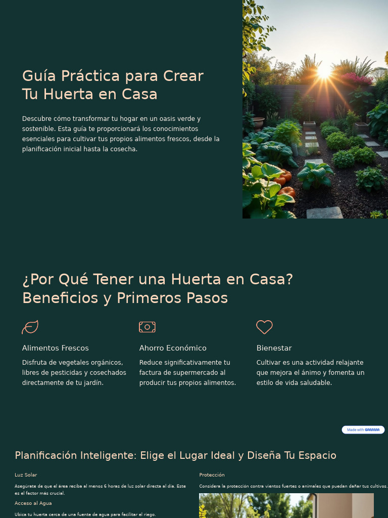 Guia Practica Para Crear Tu Huerta En Casa Pdf Suelo Compost