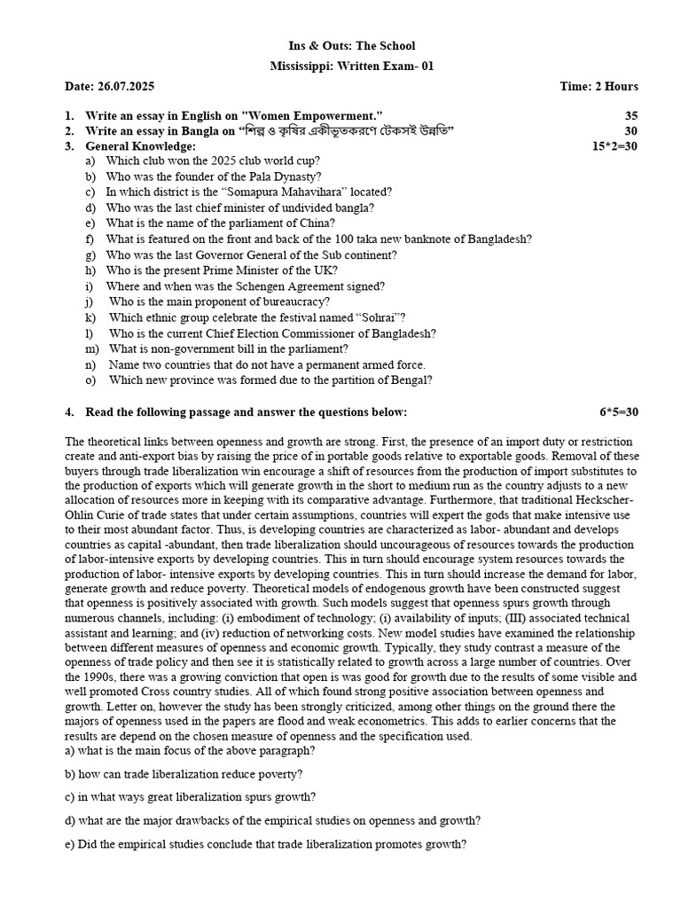 Mississippi OG Written Exam 01-1 | PDF | Renewable Energy | Energy ...