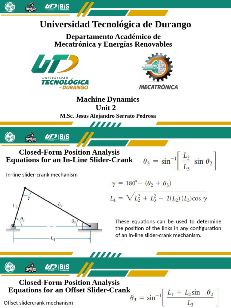 Unit 2 Machine Dinamics | PDF | Acceleration | Velocity