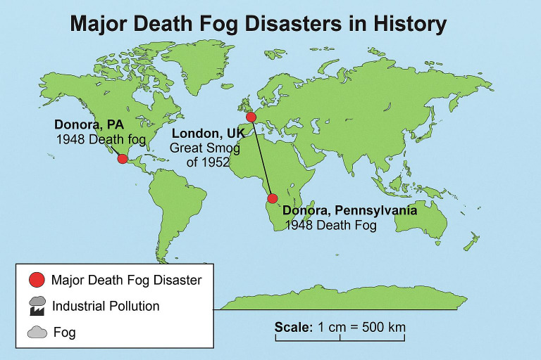 Death Fog Disasters Map | PDF